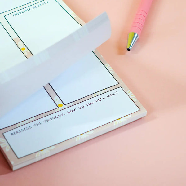 Thoughts vs Facts Notepad - IzzyBee